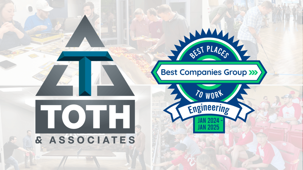 2024 Best Places to Work in Engineering | Toth and Associates
